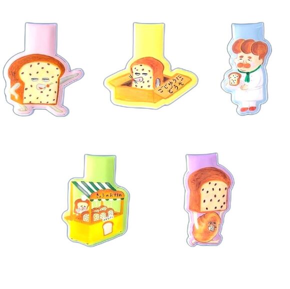 Office | Pandorobo Bread Thief Magnetic Bookmarks | Poshmark